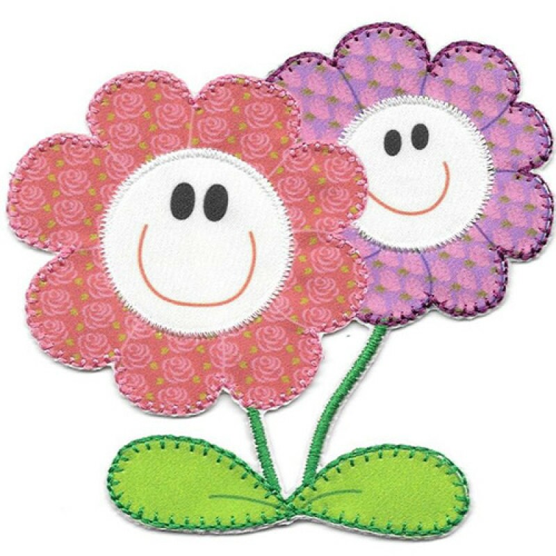 Aplicacao Sieg 4036 2 Flores Carinha C/3