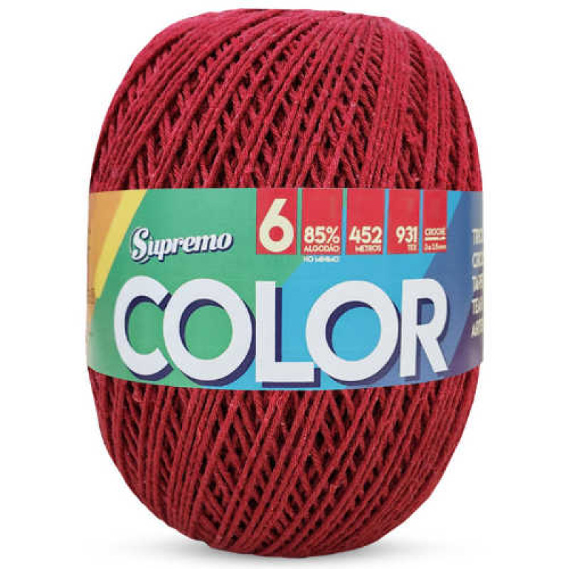 Barbante Supremo Color | Novelo com 452 Metros