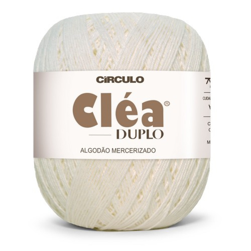 Linha Clea Duplo Círculo | Novelo com 508 Metros