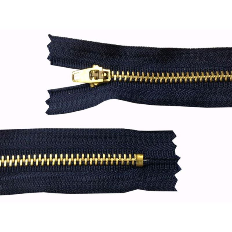 Ziper Importado Metal Automatico Zma 18Cm | Pacote com 10