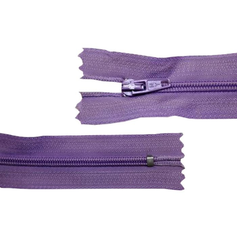 Ziper Imp Nylon Fixo Zc 40Cm | Pacote com 10 Ziperes