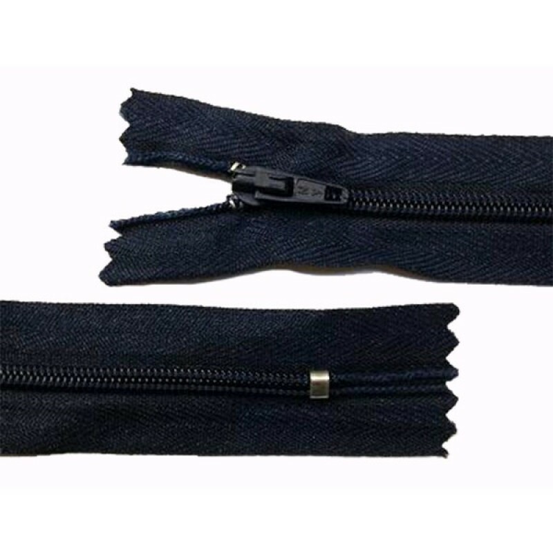 Ziper Imp Nylon Fixo Zc 60Cm | Pacote com 10 Ziperes