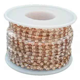 Corrente Roma Strass Ro-151617 Ss12 | Rolo com 9,15 metros