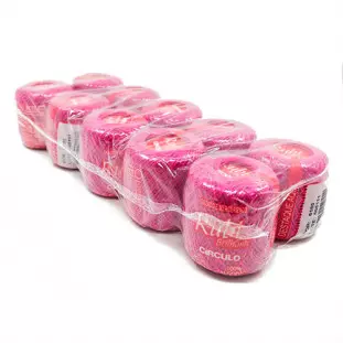 Linha Circulo Rubi 5 10X40M Pacote com 10 Novelos