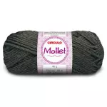 Lã Mollet Circulo 200g | Pacote com 5 Novelos de 40g