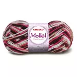 Lã Mollet Circulo 200g | Pacote com 5 Novelos de 40g