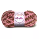 Lã Mollet Circulo 200g | Pacote com 5 Novelos de 40g