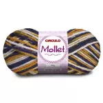 Lã Mollet Circulo 200g | Pacote com 5 Novelos de 40g