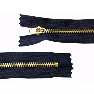 Ziper Importado Metal Automatico Zma 18Cm | Pacote com 10