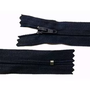 Ziper Imp Nylon Fixo Zc 60Cm | Pacote com 10 Ziperes